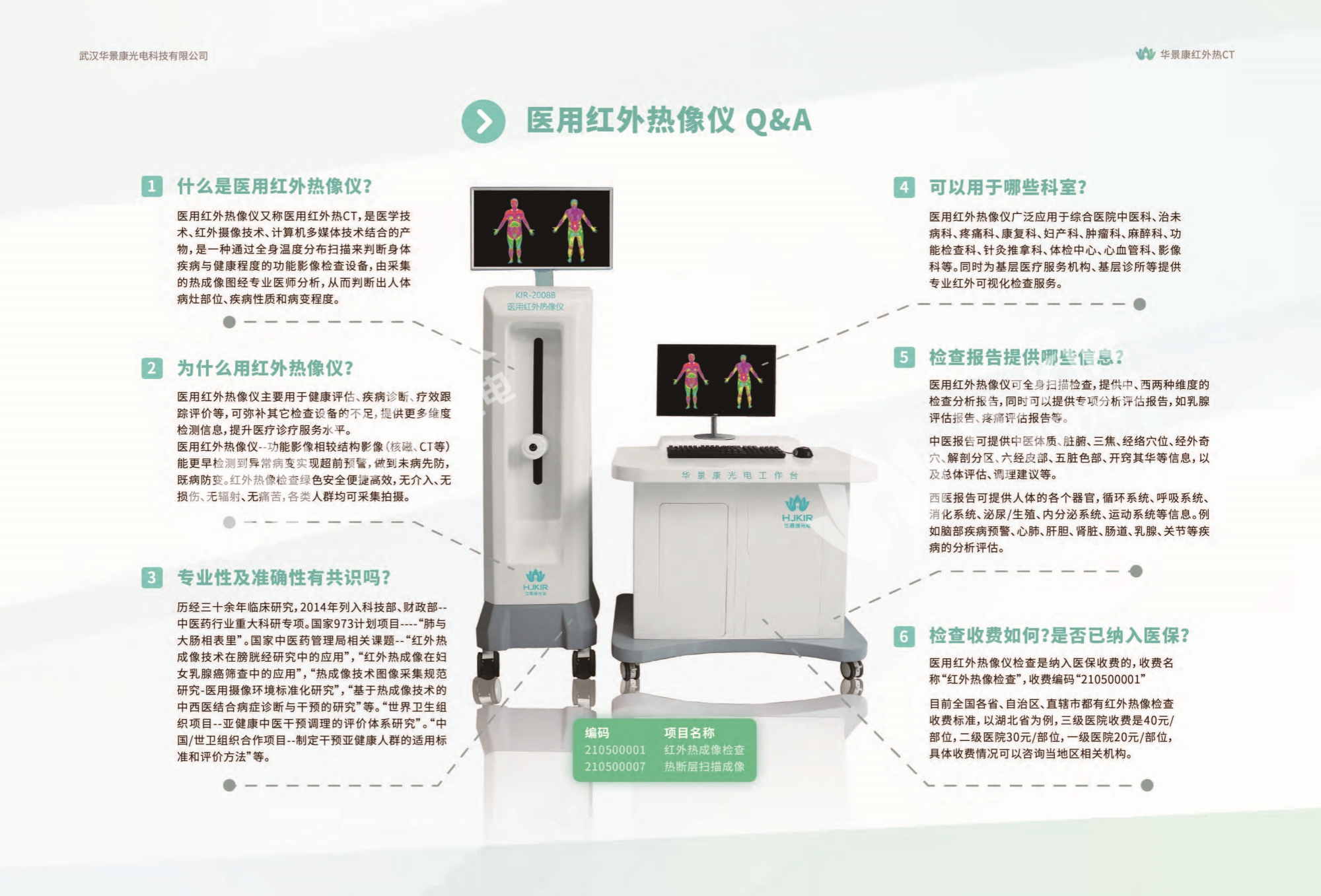 KIR-2008B 医用红外热像仪-华景康热成像健康管理官网