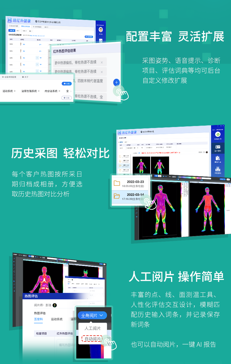 KIR-2008B医用红外热像仪（豪华型）-华景康热成像健康管理官网